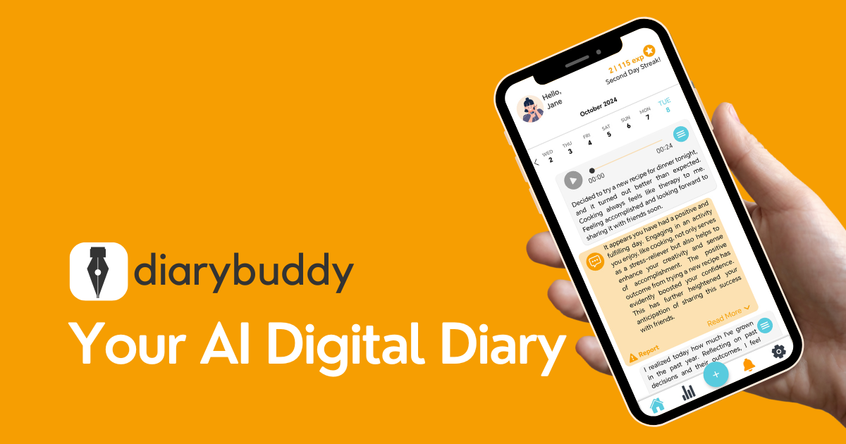 Diary Buddy - Your thoughts into notes